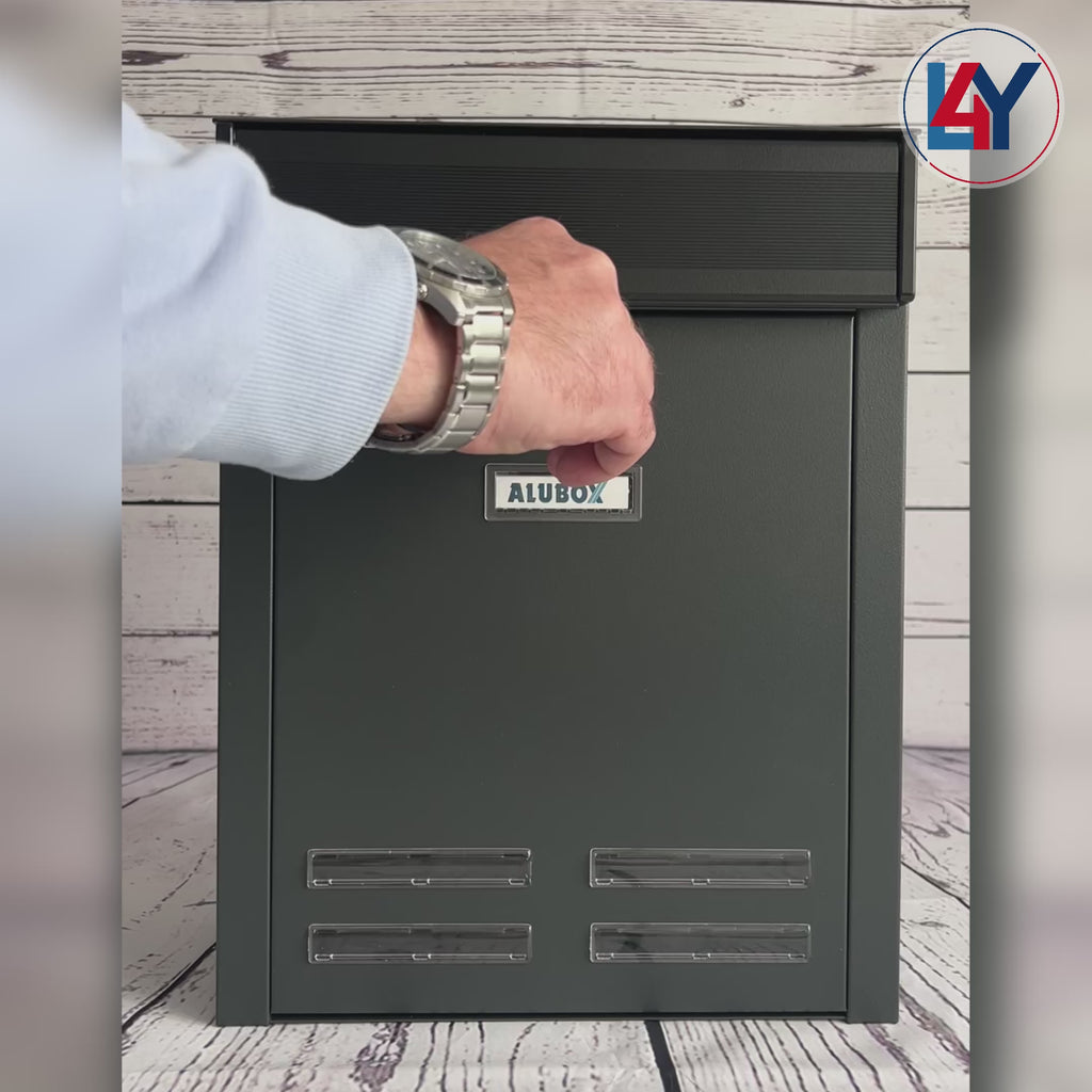 Outdoor Post Box for Gates & Fences — Letterbox Supermarket