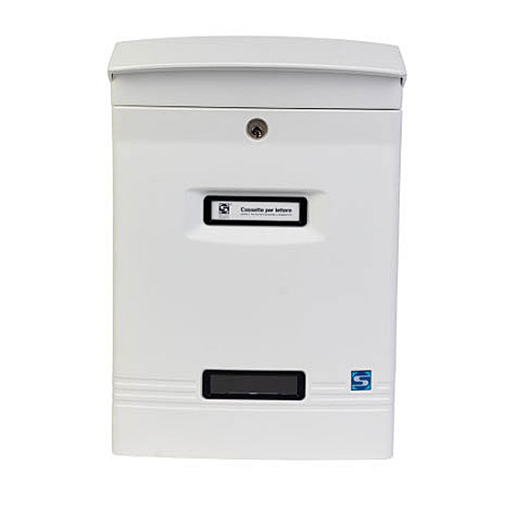 Wall Mounted Post Box Lockable Die-Cast Aluminium Moda Italiana Gioios ...