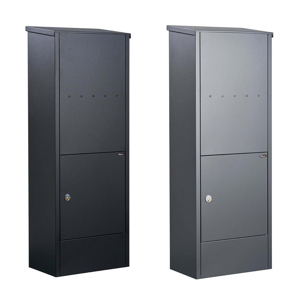 Free Standing Parcel Delivery Box Rear Access Allux 600 — Letterbox ...