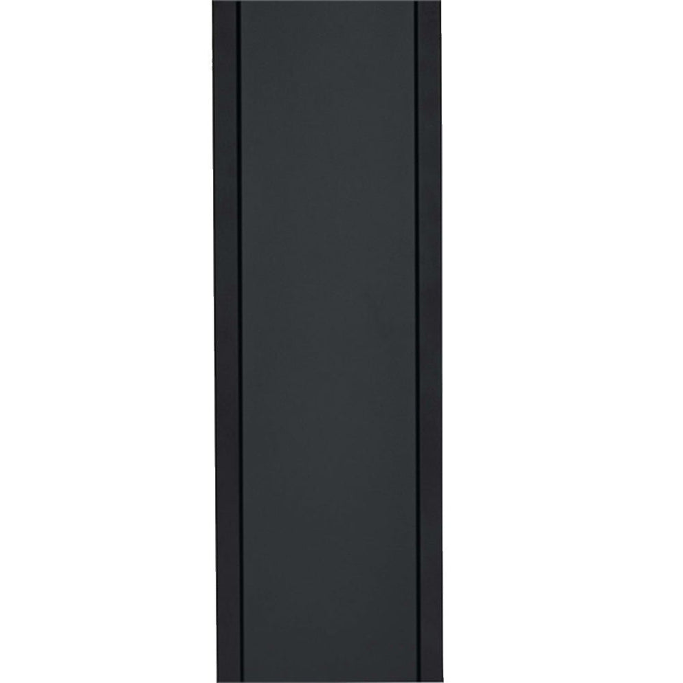 Free Standing Post Box Lockable Galvanised Steel Black Allux Grundform ...