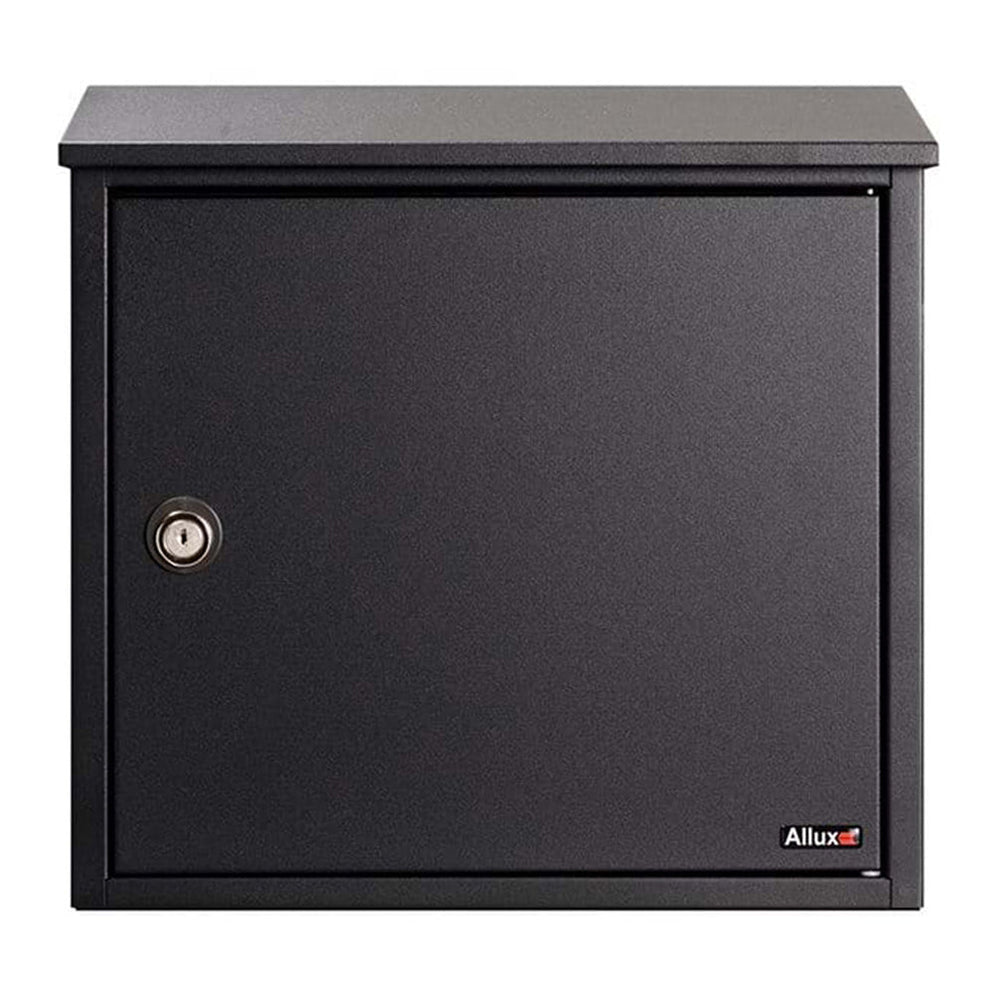 Free Standing Post Box Lockable Powder Coated Allux 400 — Letterbox ...