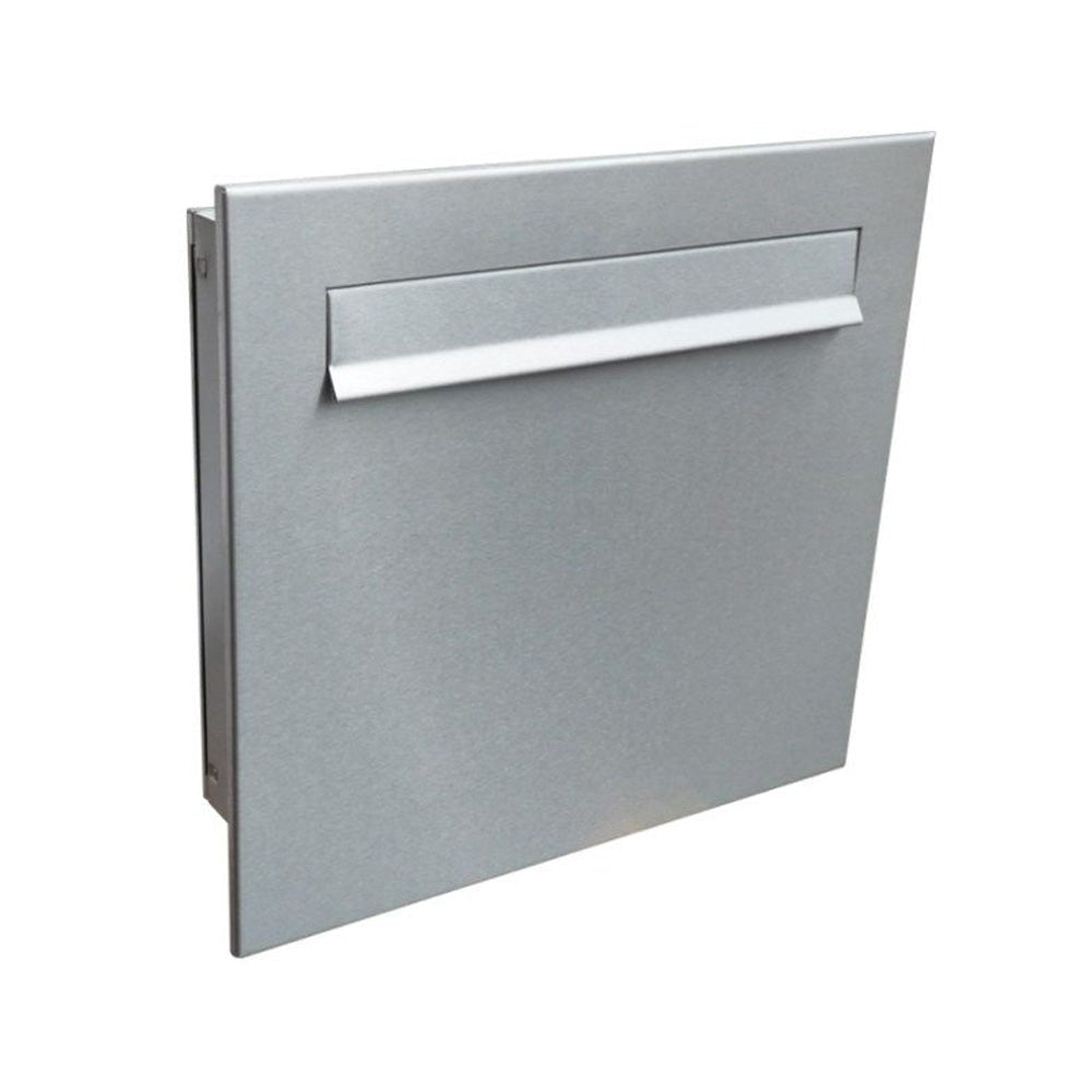 Gate Post Box Rear Access / Railing Mounted Stainless Steel LAD-04 ...