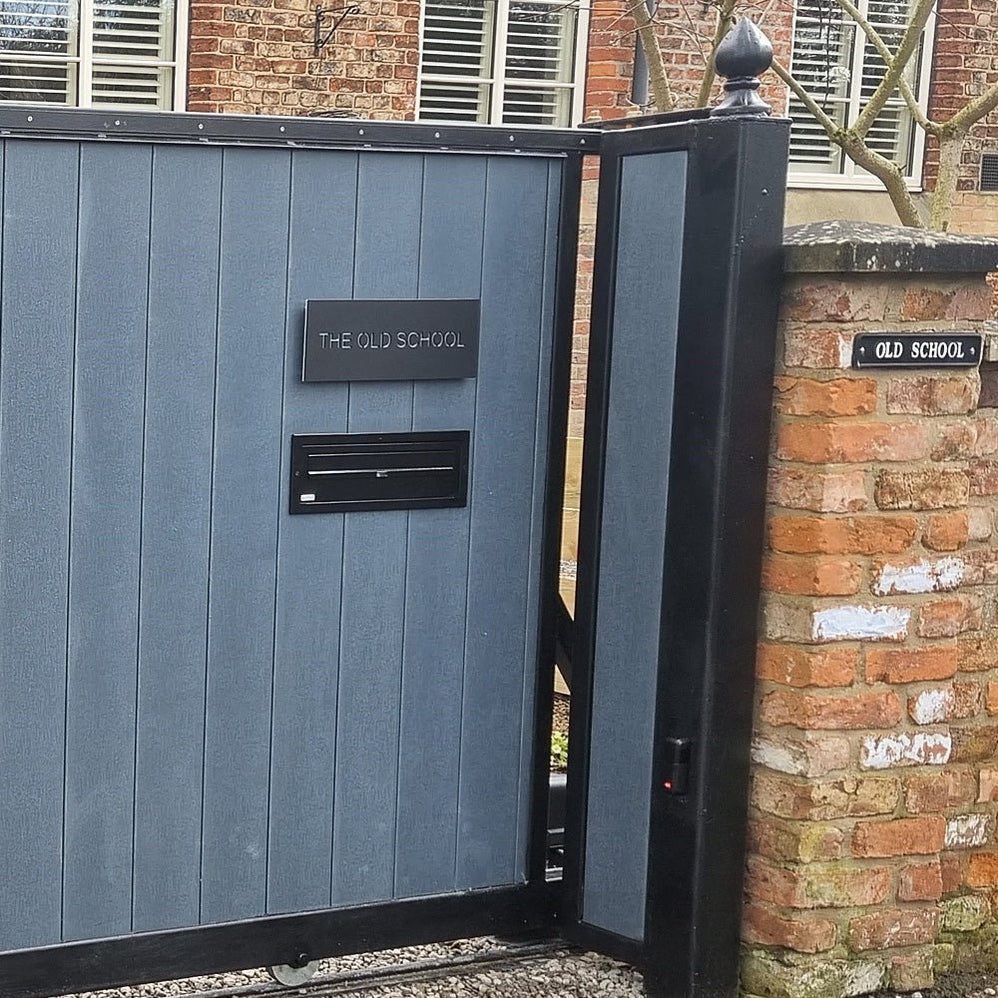 Outdoor Post Box for Gates & Fences — Letterbox Supermarket