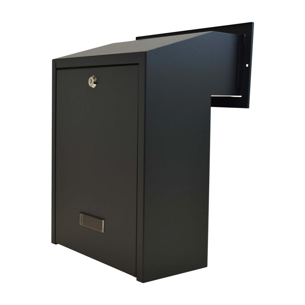 Outdoor Post Box for Gates and Fence Mounting with Trim Rear Access W3 ...