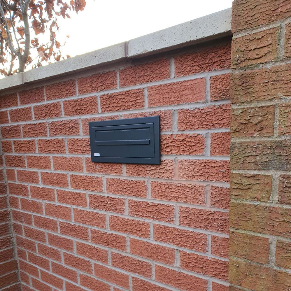 Built In Post Box | Through Wall Letter Chute | Letterbox Supermarket
