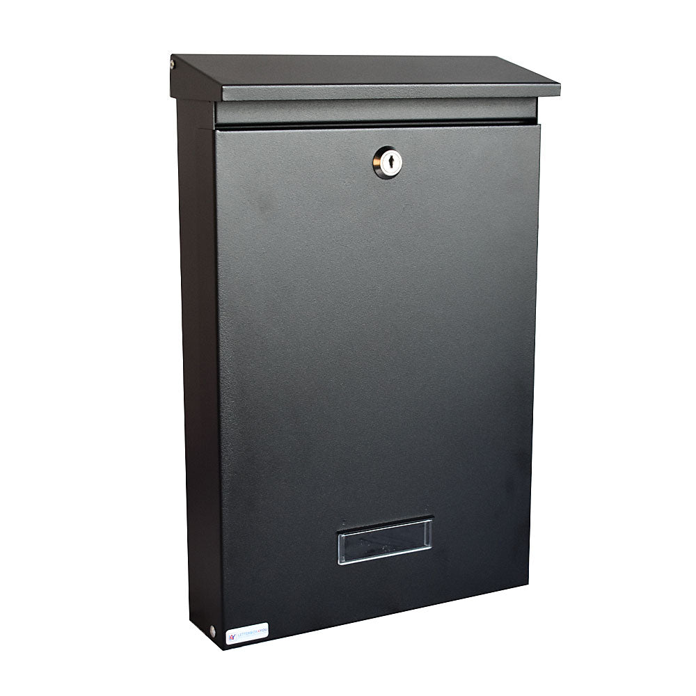 Wall Mounted Post Box Lockable Outdoor Galvanised Steel SDG1 ...