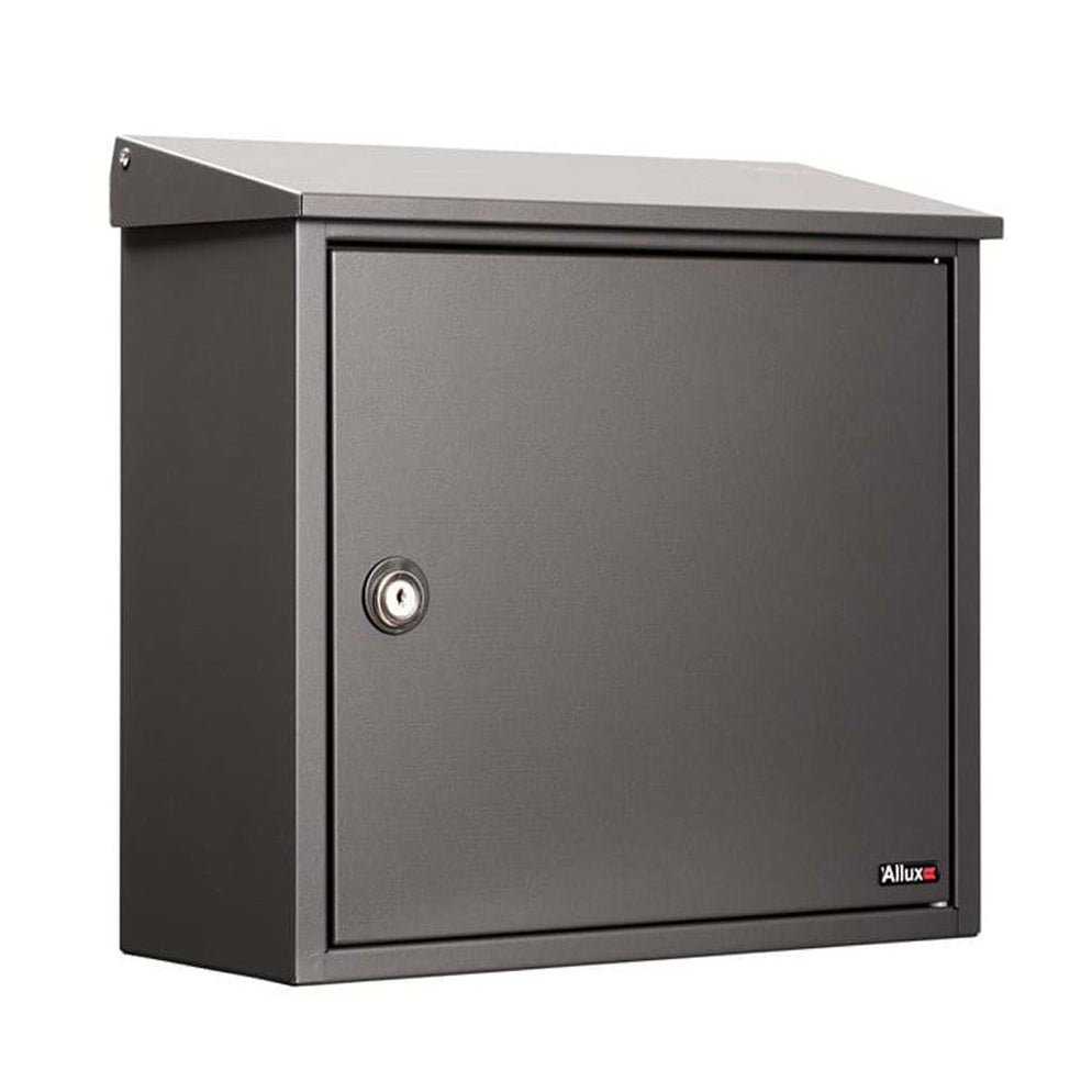 Wall Mounted Post Box Lockable Powder Coated Allux 400 — Letterbox ...